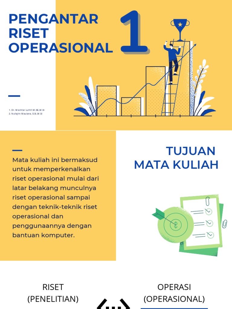 Riset Operasi Pengantar 1 | PDF