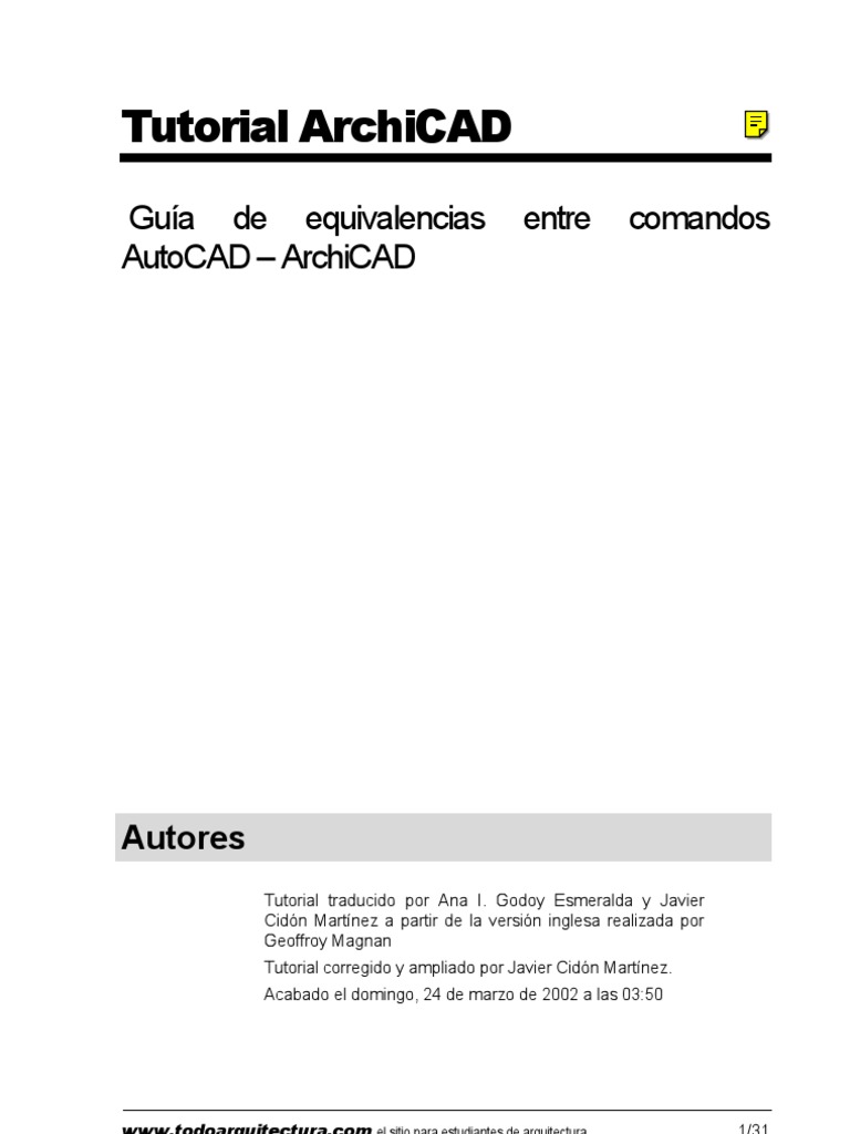 Tutorial Autocad | PDF | Point and Click | Ventana (informática)