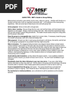 Motorcycle Club Biker Ranks and Titles Guide | PDF | Committee ...