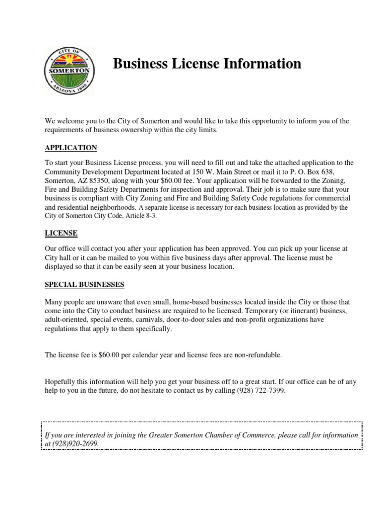 Business License Application | PDF | Limited Liability Company ...