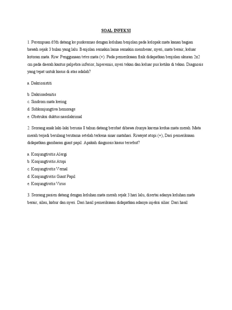 Diagnosis Konjungtivitis Giant Papil | PDF