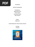 Aplicación y Análisis Del Test de Blacky | PDF | Medicina CLINICA ...