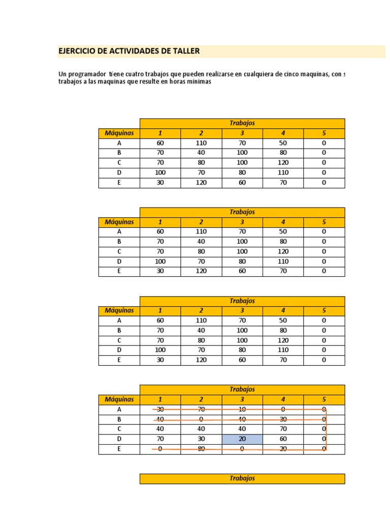 Ejercicios Exposiciones | PDF