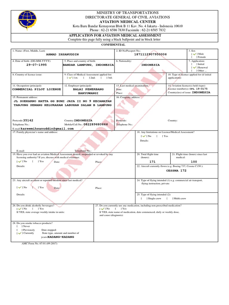 Ministry of Transportations Directorate General of Civil Aviations | PDF