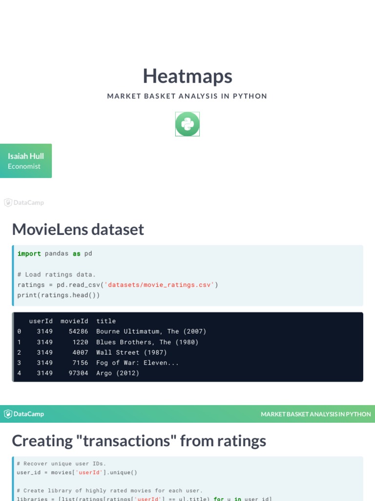 MBA in Python - 4 | PDF