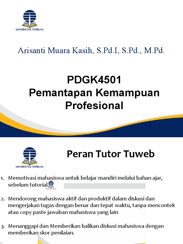 Template PPT untuk Mahasiswa UT | PDF