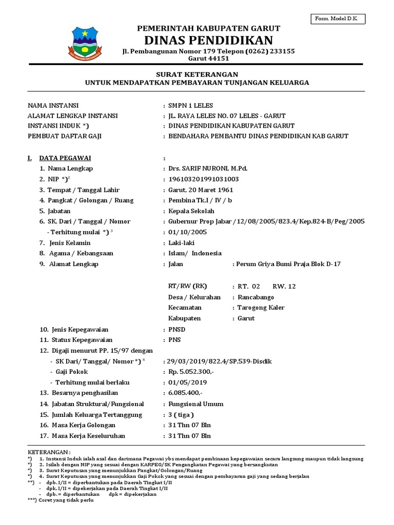 Panduan Pengisian SKUMPTK PNS 2024 | PDF