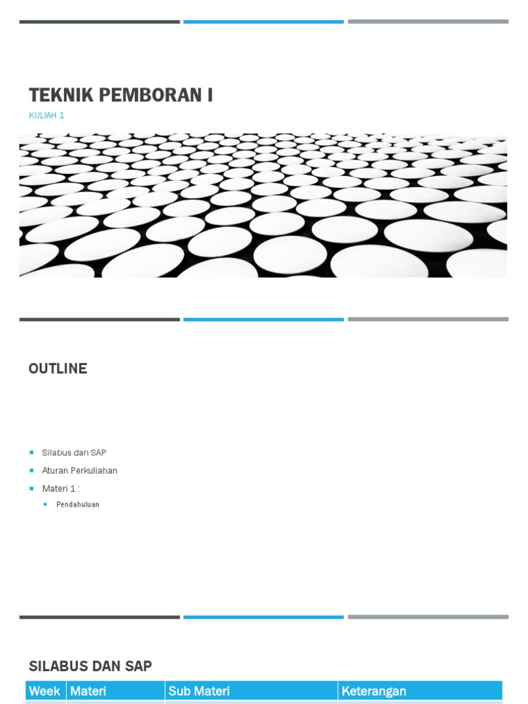 Teknik Pemboran Minyak dan Gas Bumi | PDF