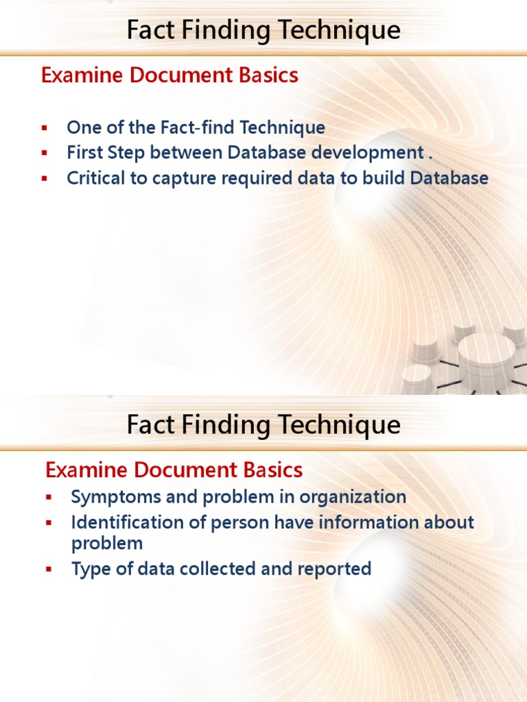 4 - Fact Finding Techniques | PDF | Interview | Human Nature