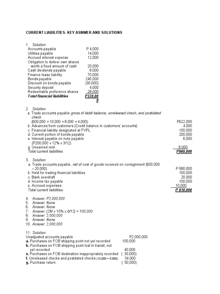 CL Ka and Solutions | PDF | Accrual | Revenue