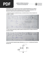 Ejercicios Analisis Nodos y Mallas | PDF