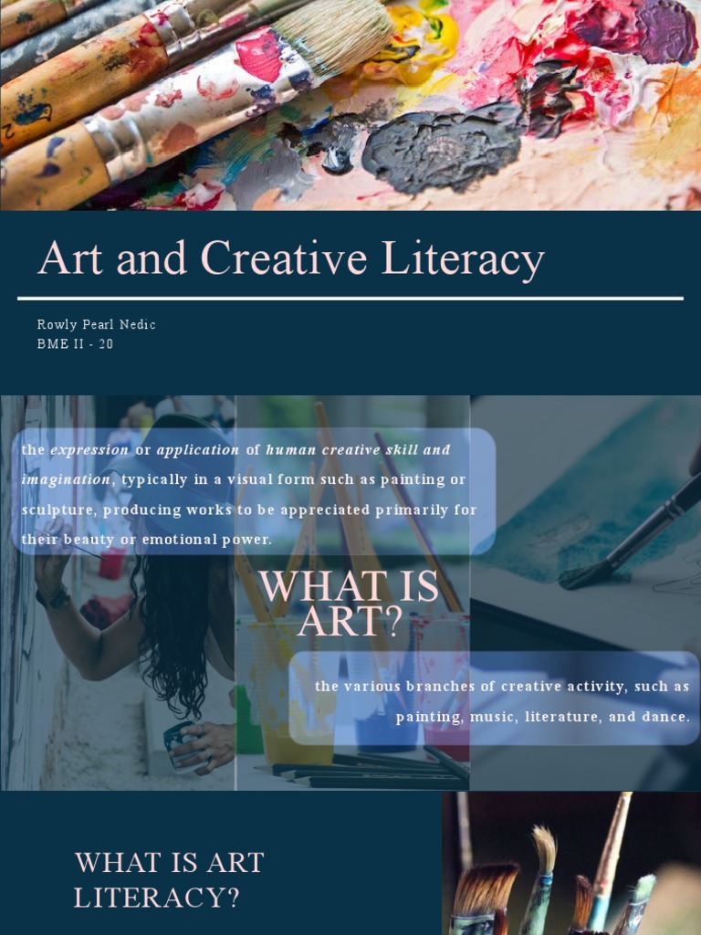 Art and Creative Literacy | PDF | Creativity | Literacy