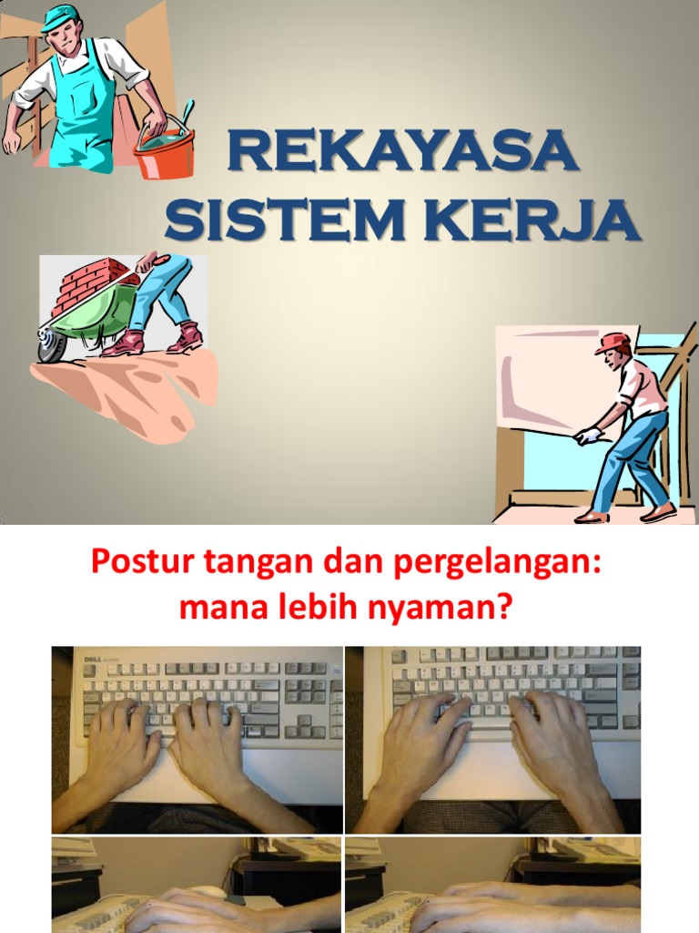 6 - Rekayasa Sistem Kerja | PDF