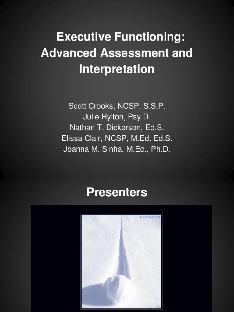 Executive Functioning Assessment Tools | PDF | Executive Functions ...