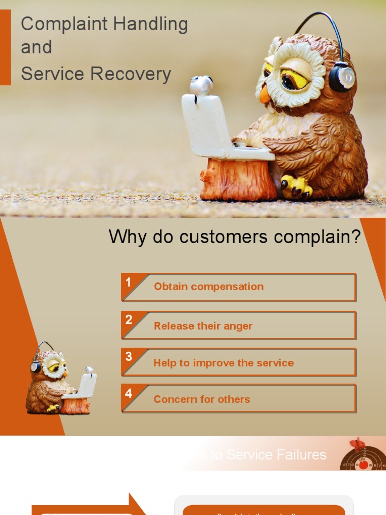 Complaint Handling and Service Recovery | PDF | Psychological Concepts ...