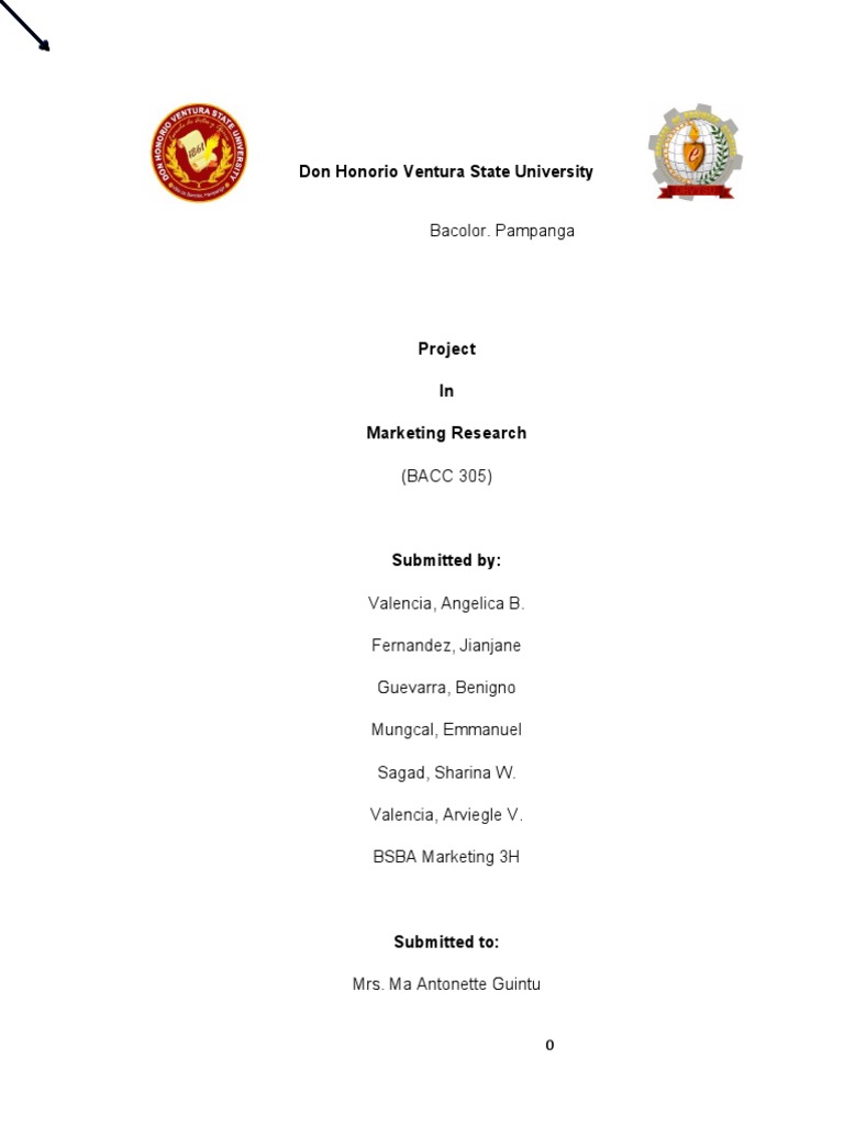 Marketing Research Final Project | PDF | Vinegar | Partnership