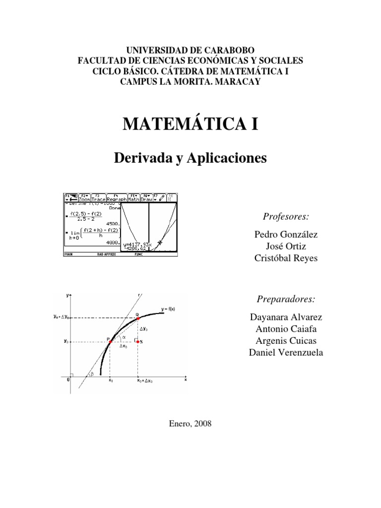 Problemas de Derivadas Con Solucion | PDF | Derivado | Enseñanza de matemática