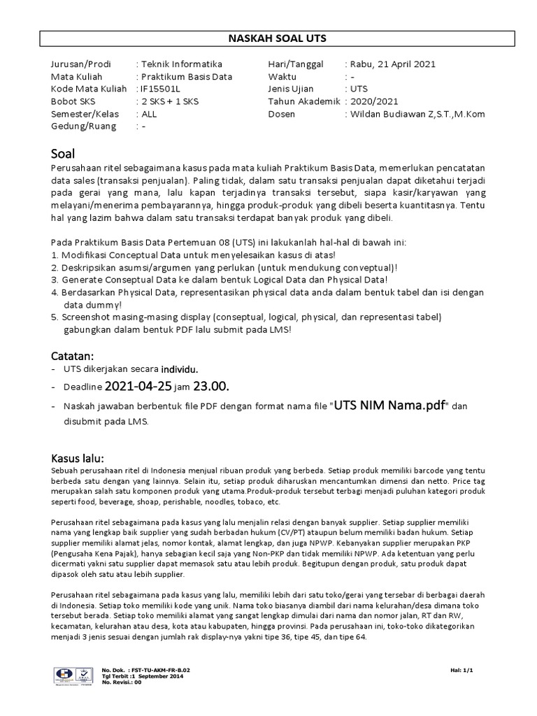 Pertemuan 08 UTS | PDF | Karier & Perkembangan