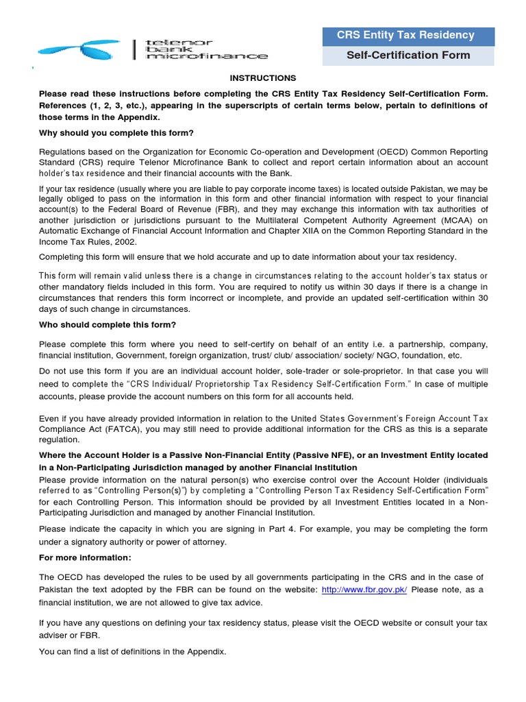 CRS Entity (Organization) | PDF | Trust Law | Securities (Finance)