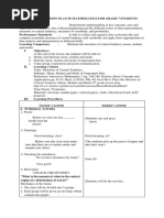 Lesson Plan in Values Integration | PDF