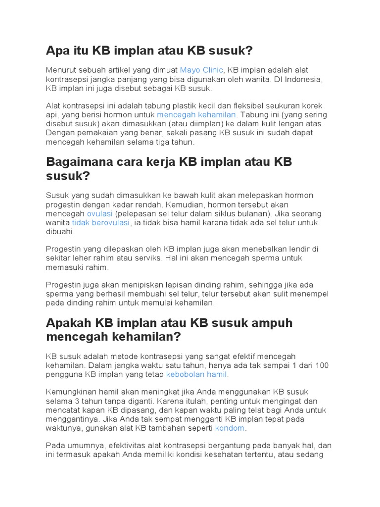 KB Implant | PDF | Kesehatan Holistik | Sains & Matematika