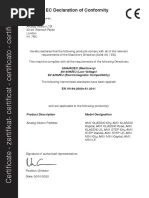 Example of EU Declaration of Conformity (DoC) Adopted by EMC ADCO | PDF ...