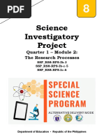 Science Investigatory Project Sample | PDF | Shelf Life | Vegetables
