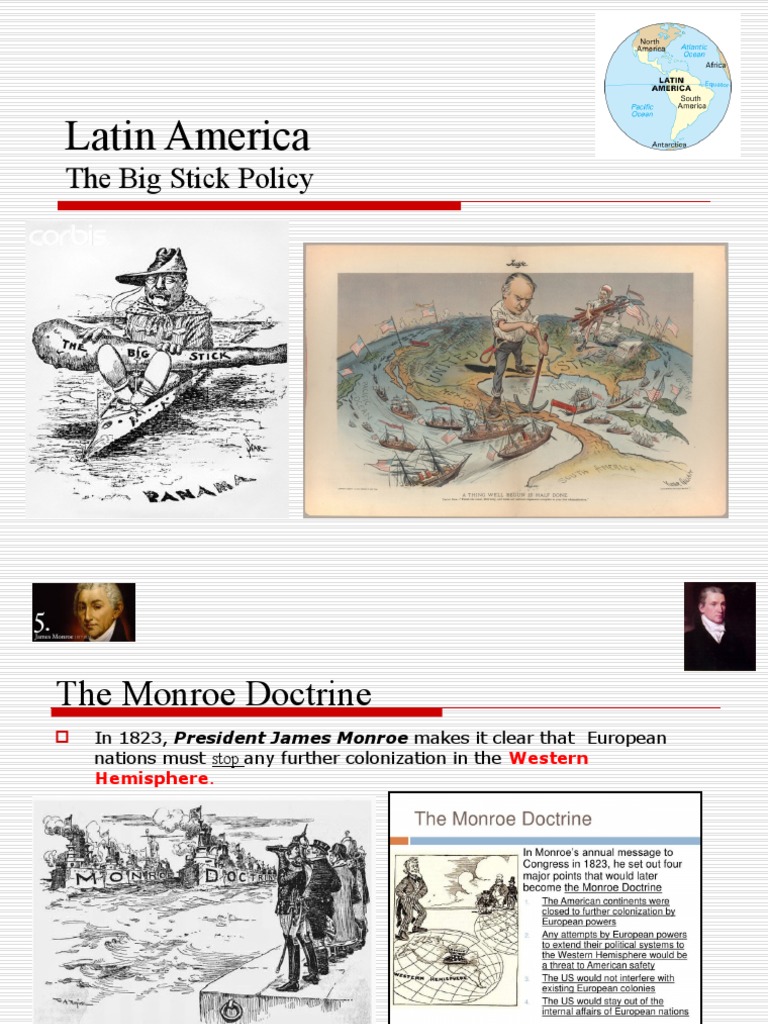 Latin America: The Big Stick Policy | Download Free PDF | Panama Canal ...