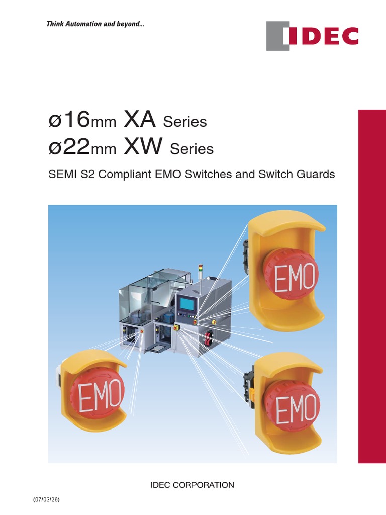 SEMI EMO Switches for Industry | PDF | Switch | Alternating Current