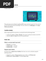 ECG Interpretation | PDF | Electrocardiography | Heart