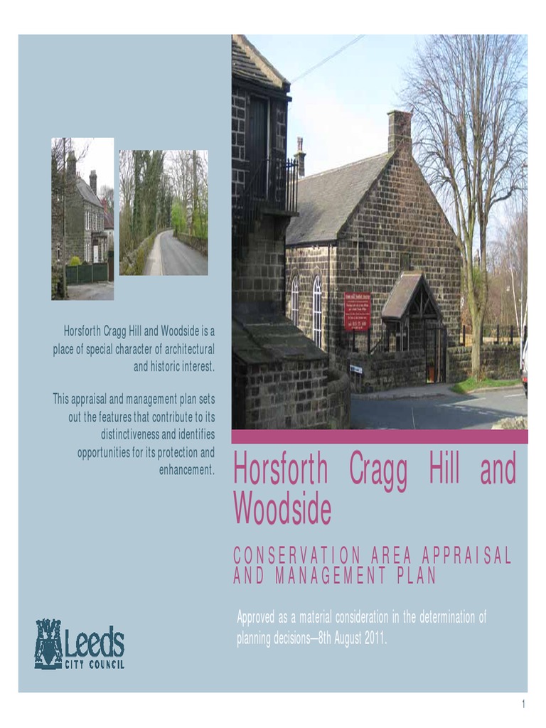 Horsforth Cragg Hill and Woodside Caa (August 2011) | PDF | Road ...