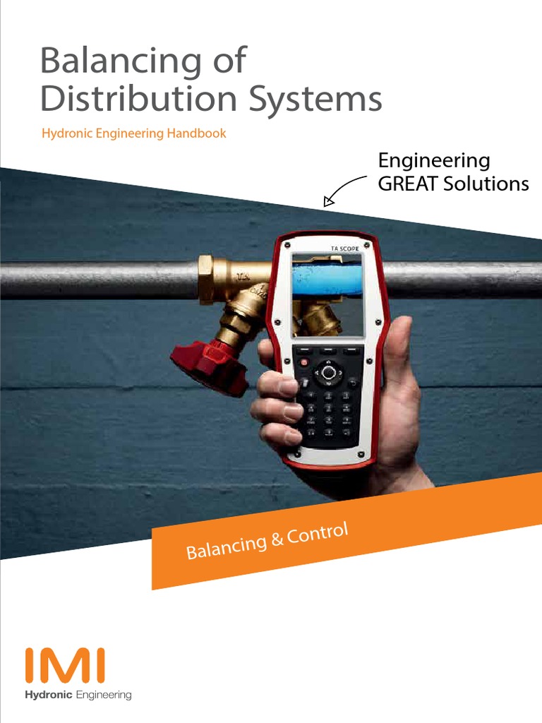 IMI HB-2-Balancing of Distribution Systems | PDF | Pump | Valve