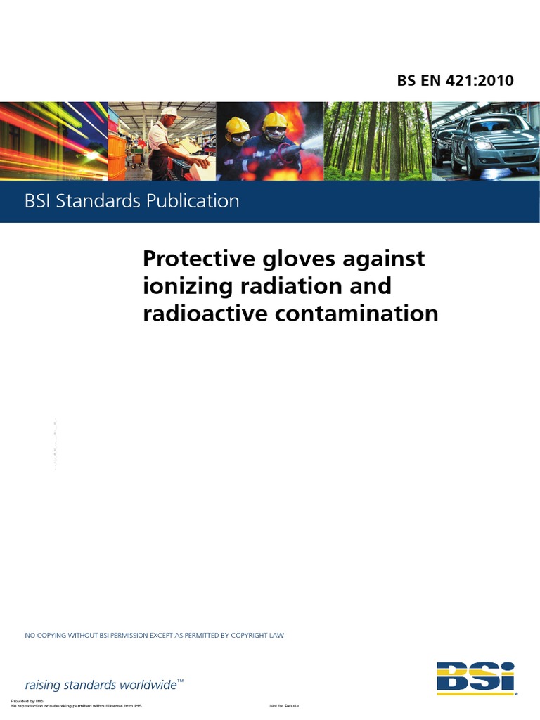 BS en 421-2010 | PDF | Ionizing Radiation | Radioactive Contamination