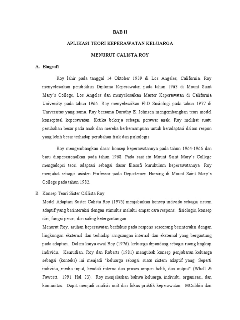 BAB II Kep. Fix | PDF