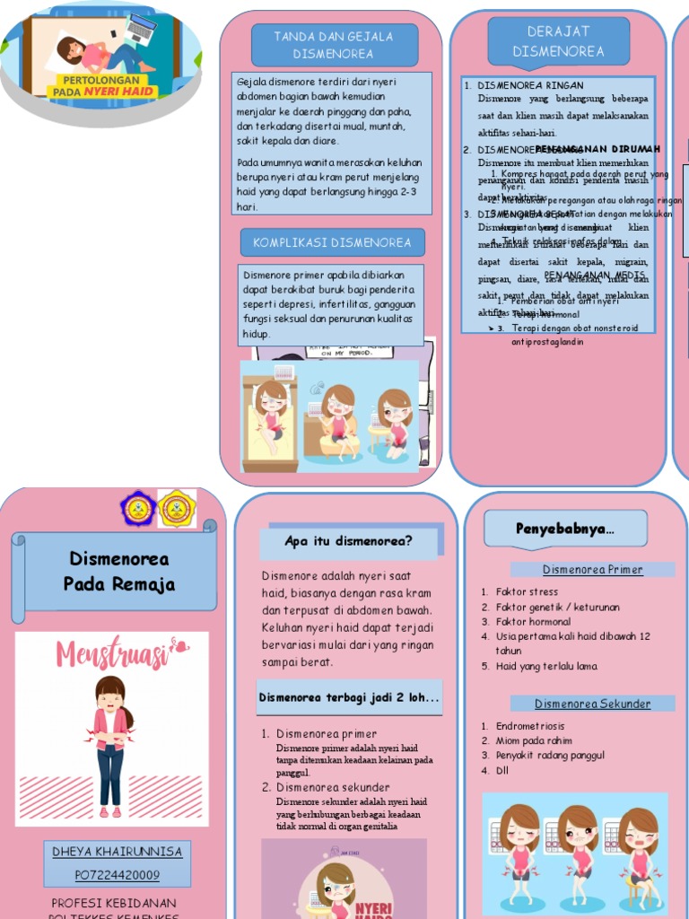 Leaflet Dismenore-Dheya Khairunnisa | PDF