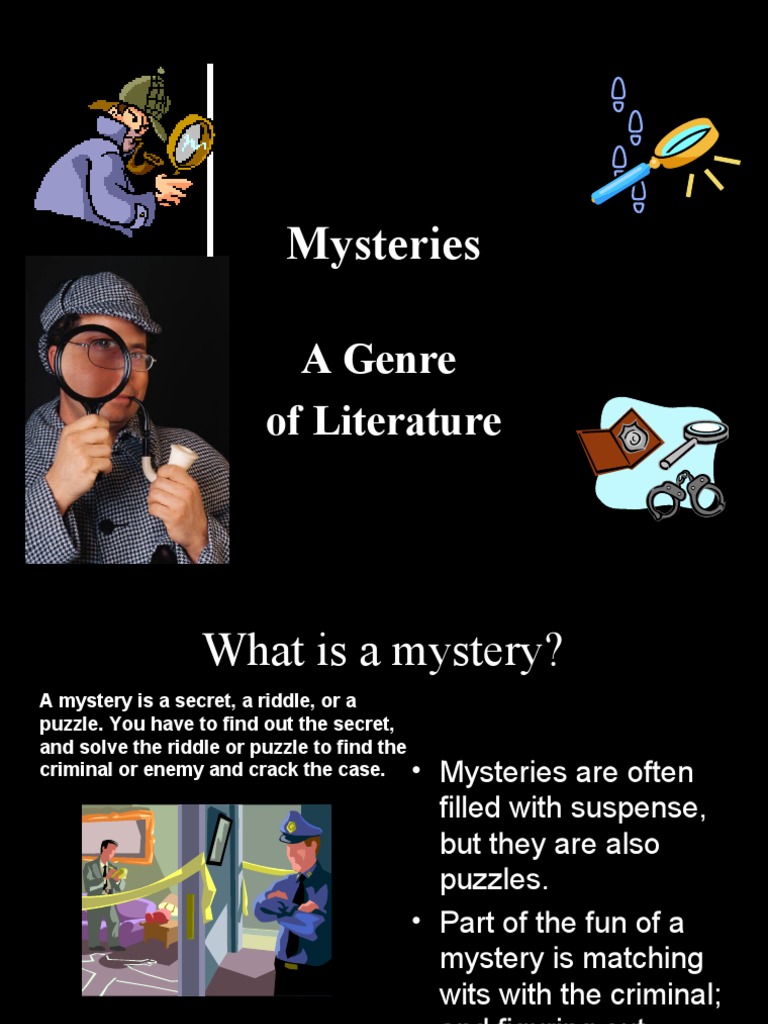 Mysteries: A Genre of Literature | PDF | Detective Fiction | Mystery Film