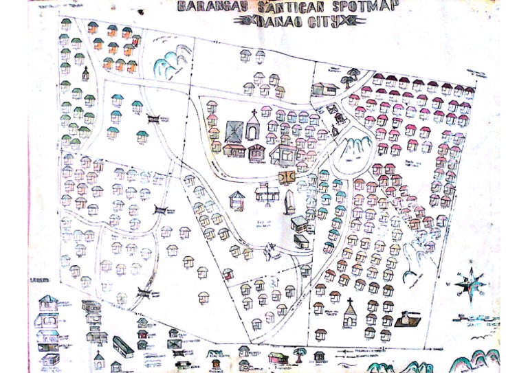 Brgy Santican Spotmap | PDF