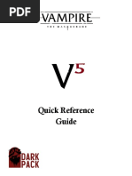 VTM Experience and Blood Potency Costs | PDF