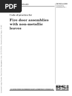 BS 8214 - Fire Door Assemblies | PDF | Door | Building Engineering