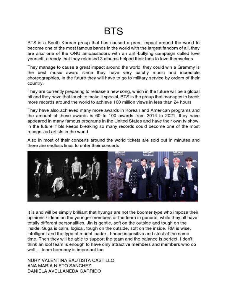 BTS | PDF