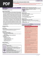 List of Medical Triads, Tetrads, and Pentads | PDF | Medical ...