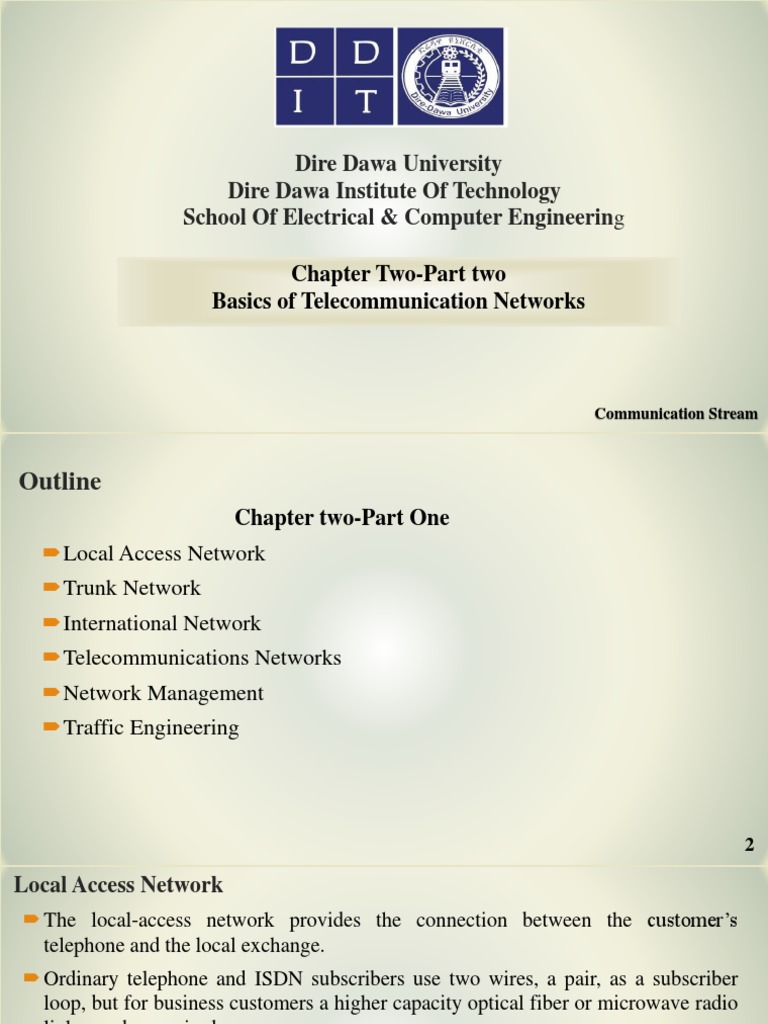 Chapter 2-Part 2 | Download Free PDF | Telephone Exchange | Quality Of ...