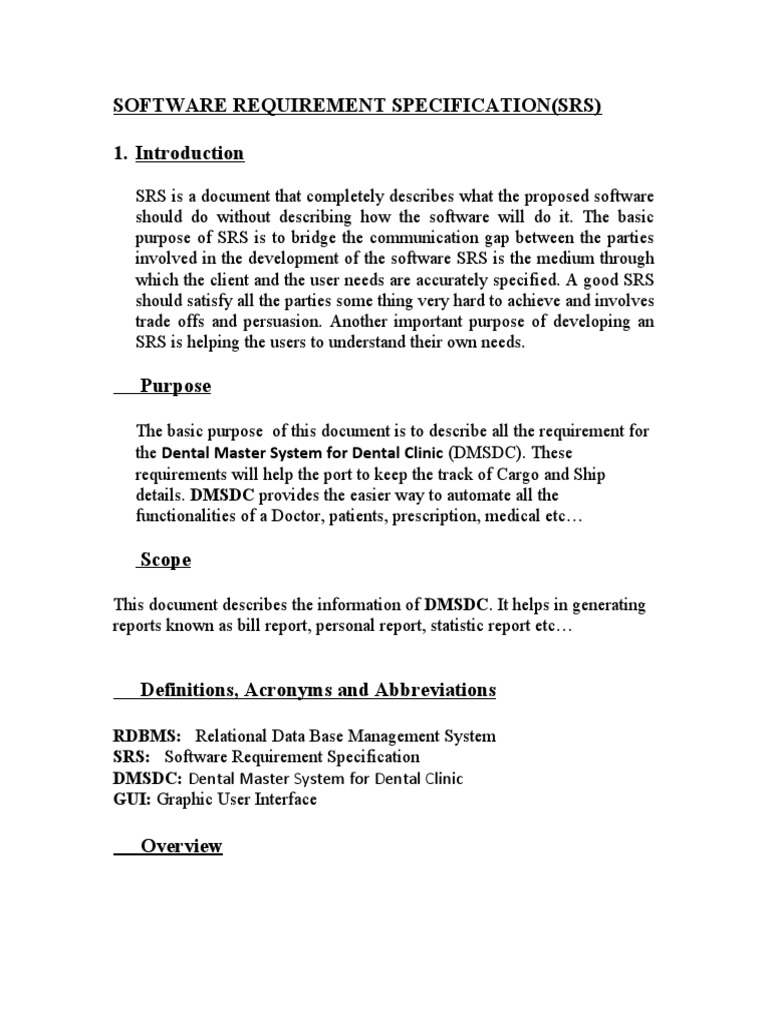 Software Requirement Specification | PDF | Graphical User Interfaces | Databases