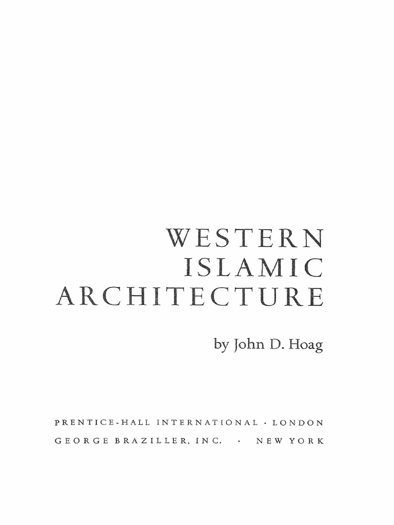 Western Islamic Architecture | PDF