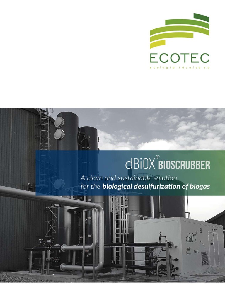 Dbiox Bioscrubber Biological Desulphurisation | PDF