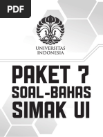 Pembahasan Soal SIMAK UI Pascasarjana | PDF