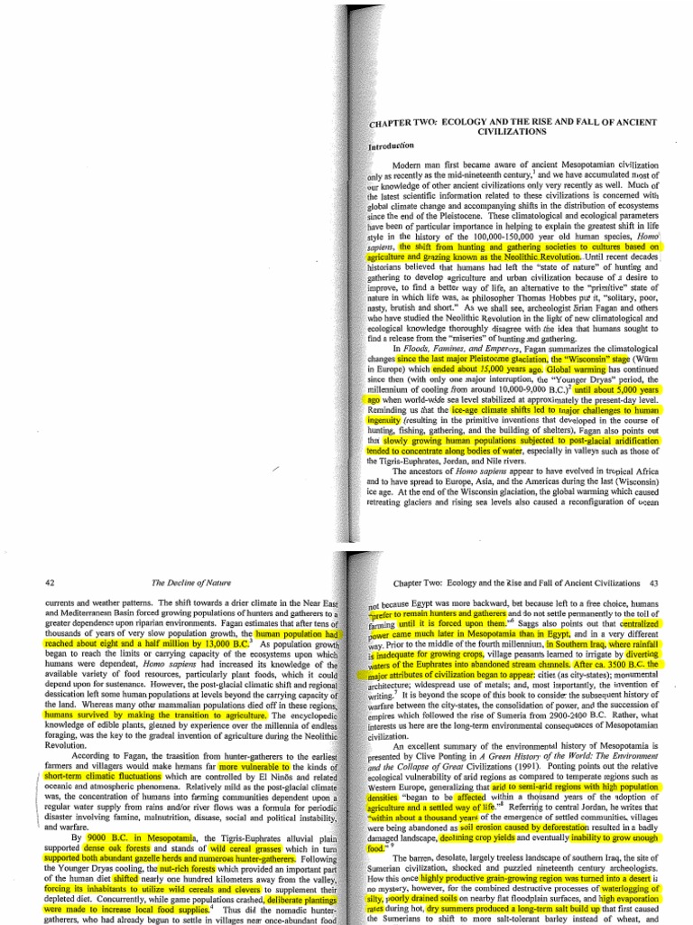 Reading 2 (Core) - 20210105T070856 Hpsc20002 Ecology and The Rise and ...