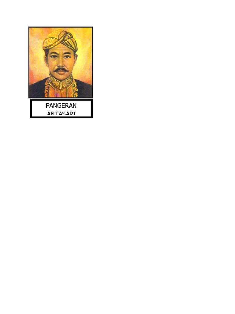 Foto Pangeran Antasari | PDF