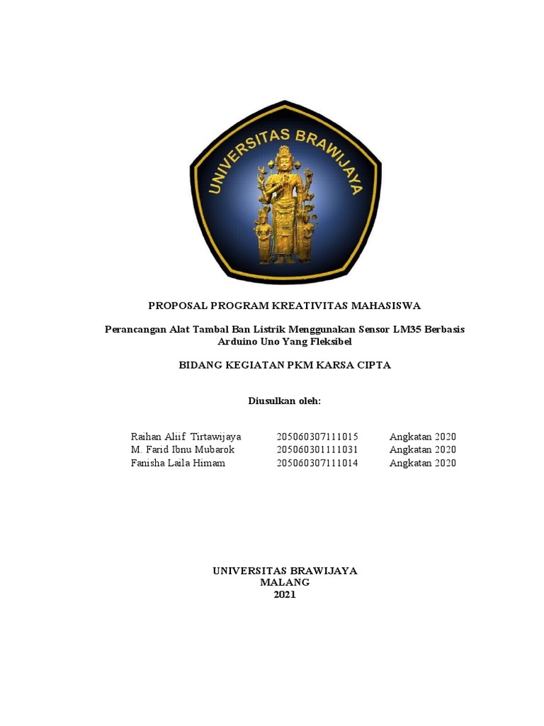 PKMKC - Teknik Elekro - Raihan Aliif Tirtawijaya | PDF