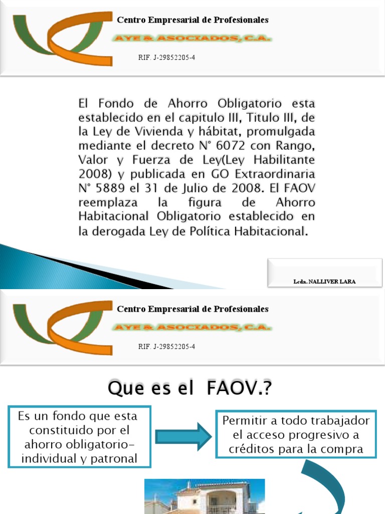 Presentacion FAOV | PDF | Economias | Business